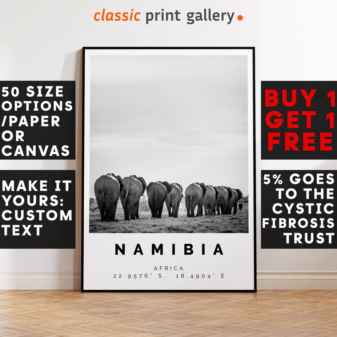 Namibia Print Black and White Photo, Namibia Wall Art, Namibia Travel ...