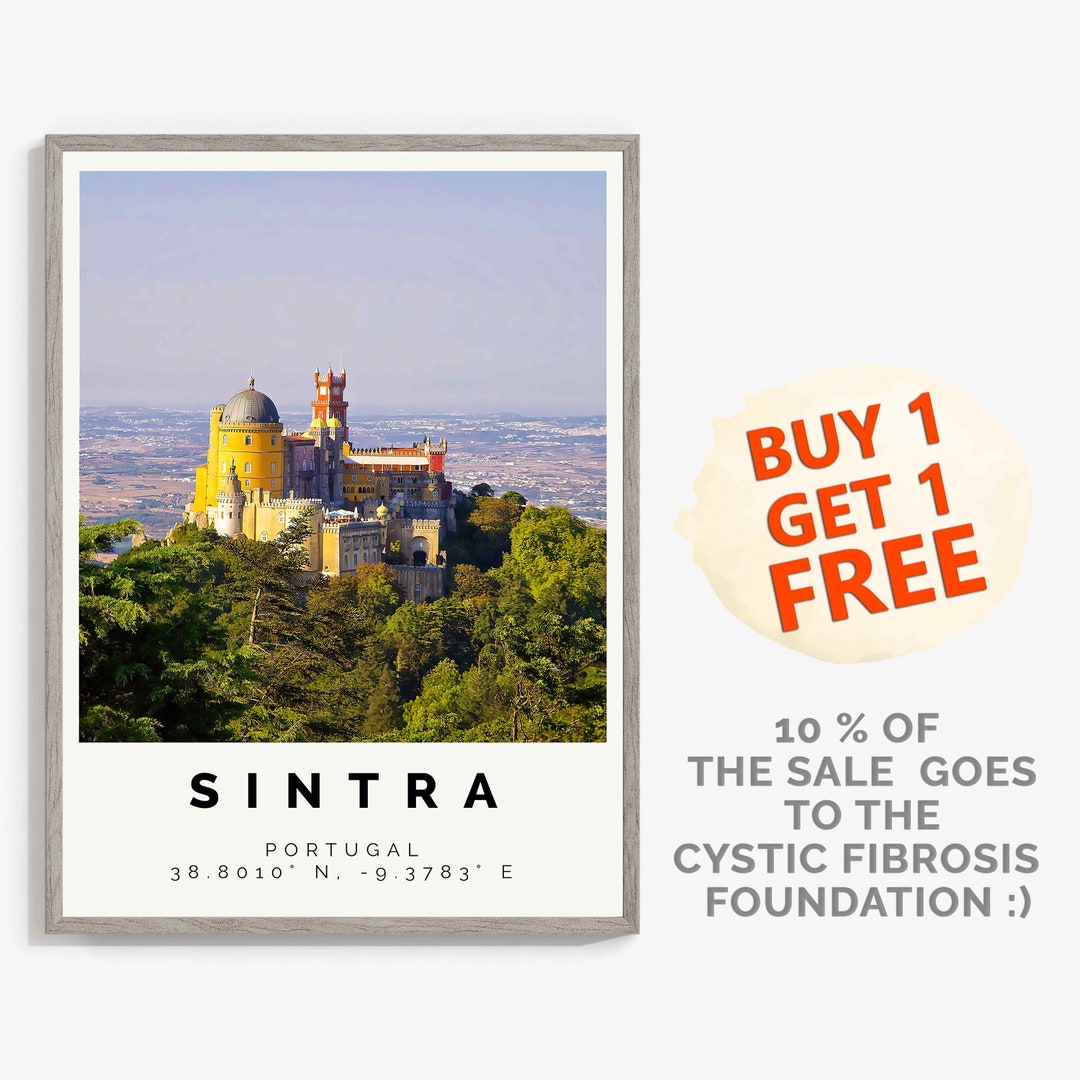 Sintra Poster Colorful Print Sintra Wall Art Sintra Photo - Etsy
