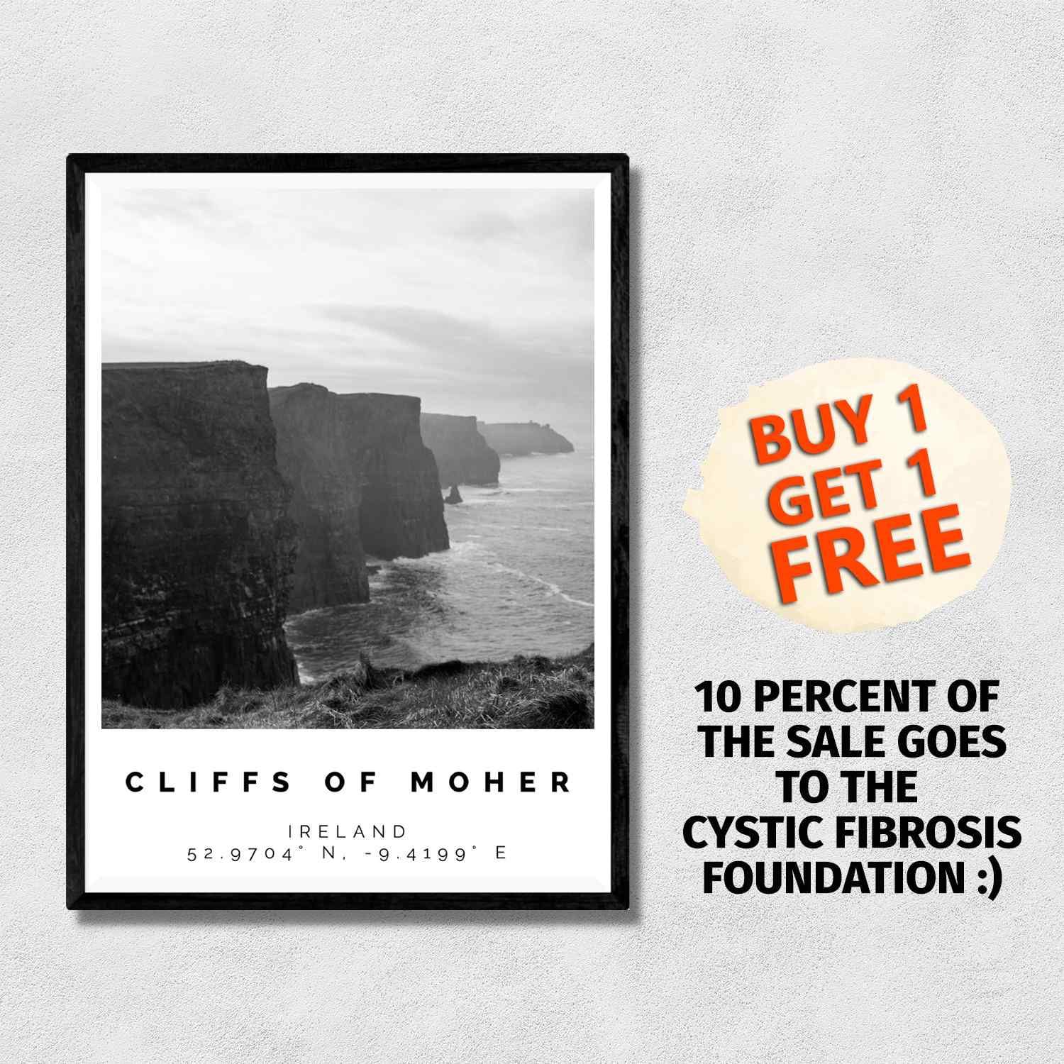 Cliffs Of Moher Map