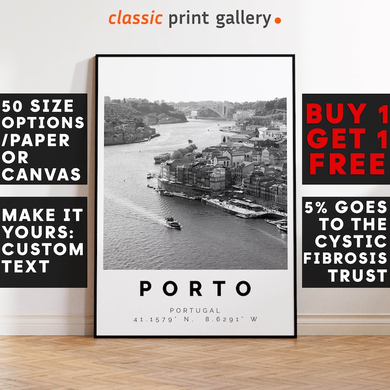 Porto Print - Etsy