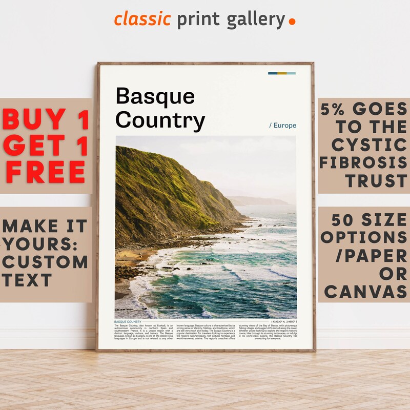 Basque Country - Etsy