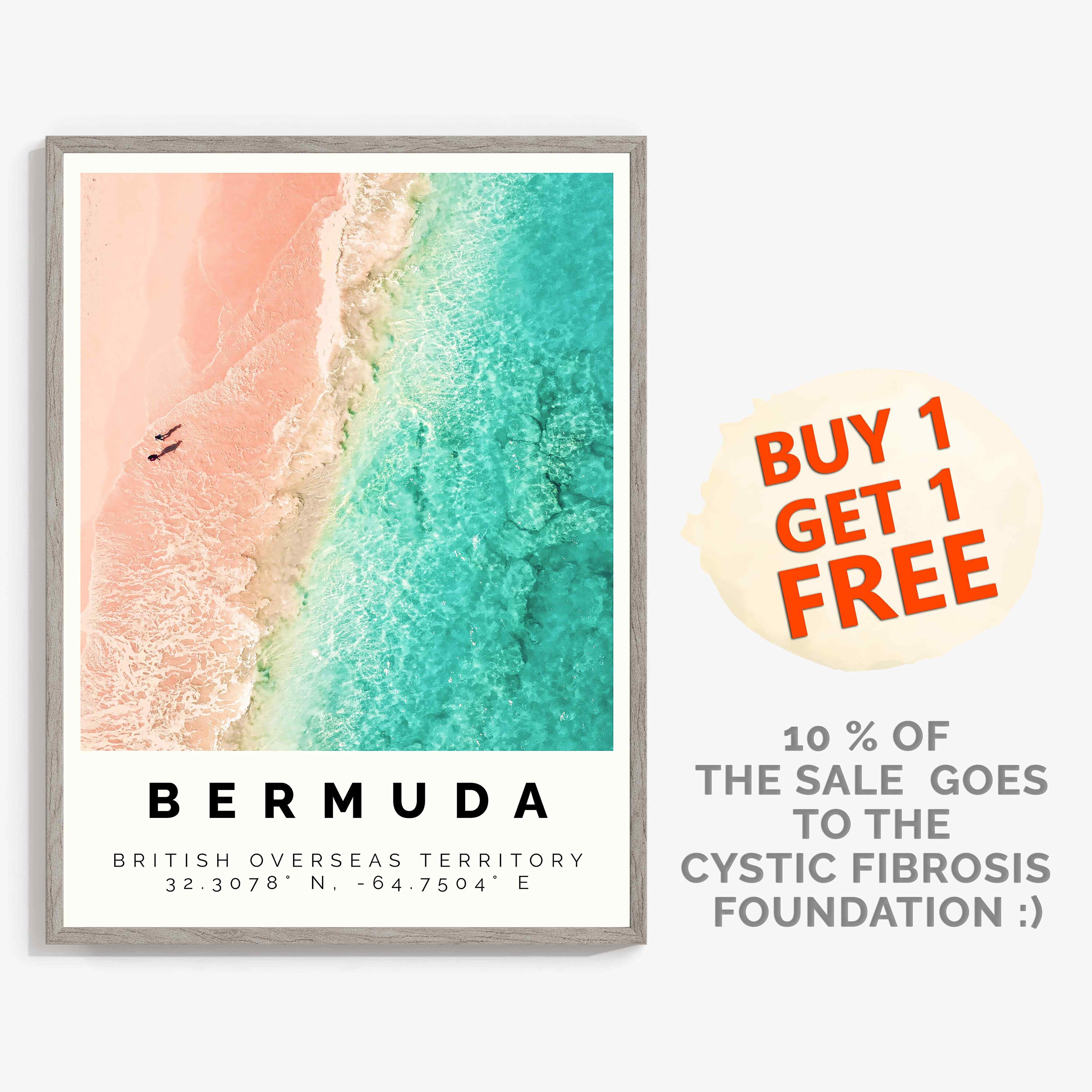 Bermuda Poster Colorful Print Bermuda Wall Art Bermuda Photo - Etsy