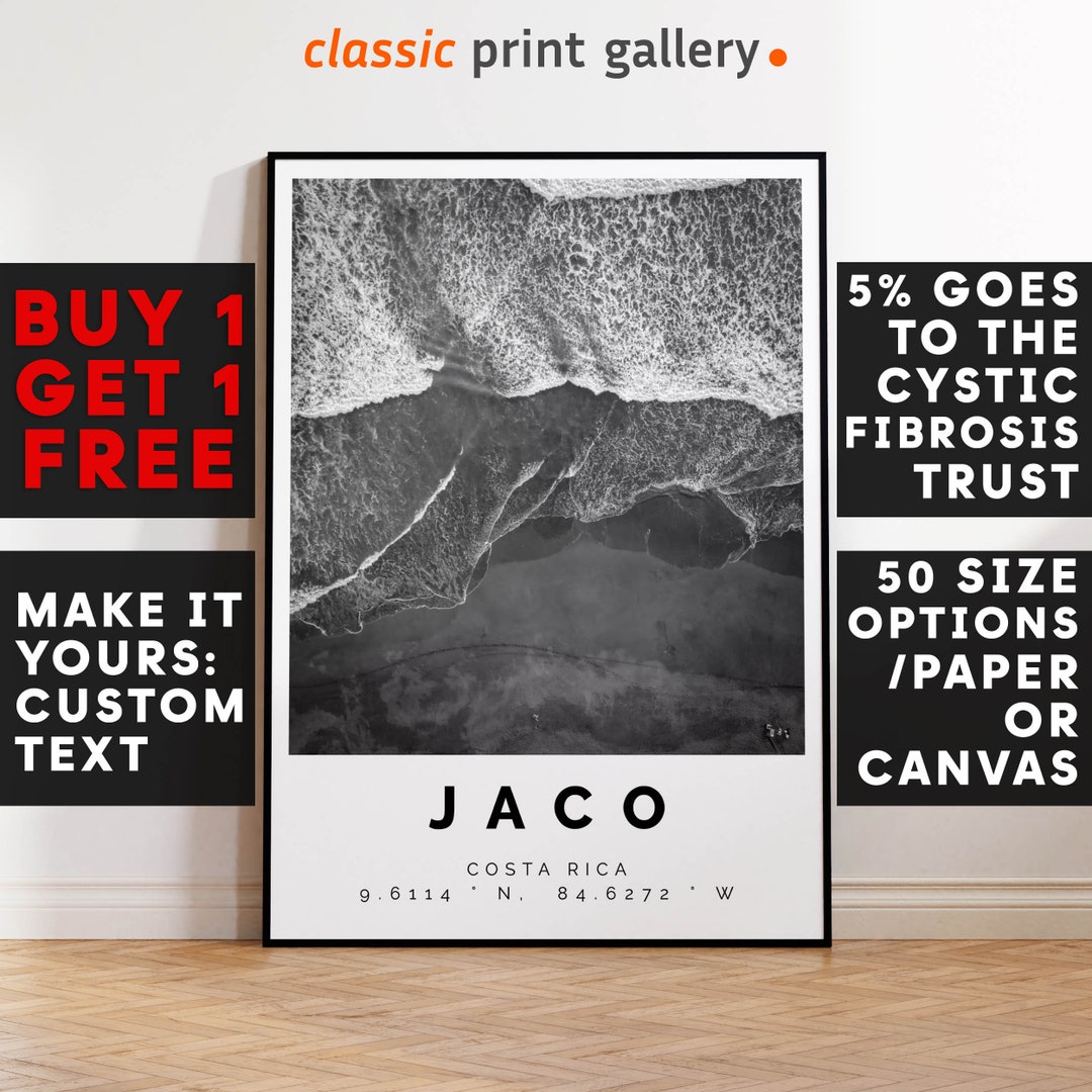 Jaco Print,jaco Wall Art,jaco Black and White Poster,personalized ...