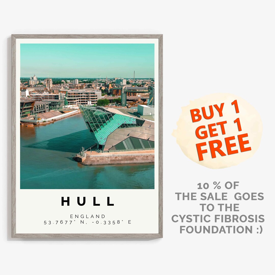 Hull Poster Colorful Print Hull Wall Art Hull Photo Decor - Etsy