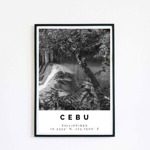 Cebu Poster Cebu Print Cebu Photo Cebu Travel Travel Gift - Etsy
