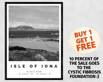 Isle of Iona Print - Etsy