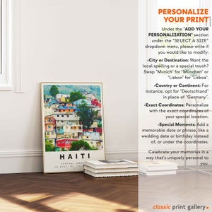 Haiti Poster Colorful Print, Haiti Wall Art, Haiti Photo Decor, Haiti ...