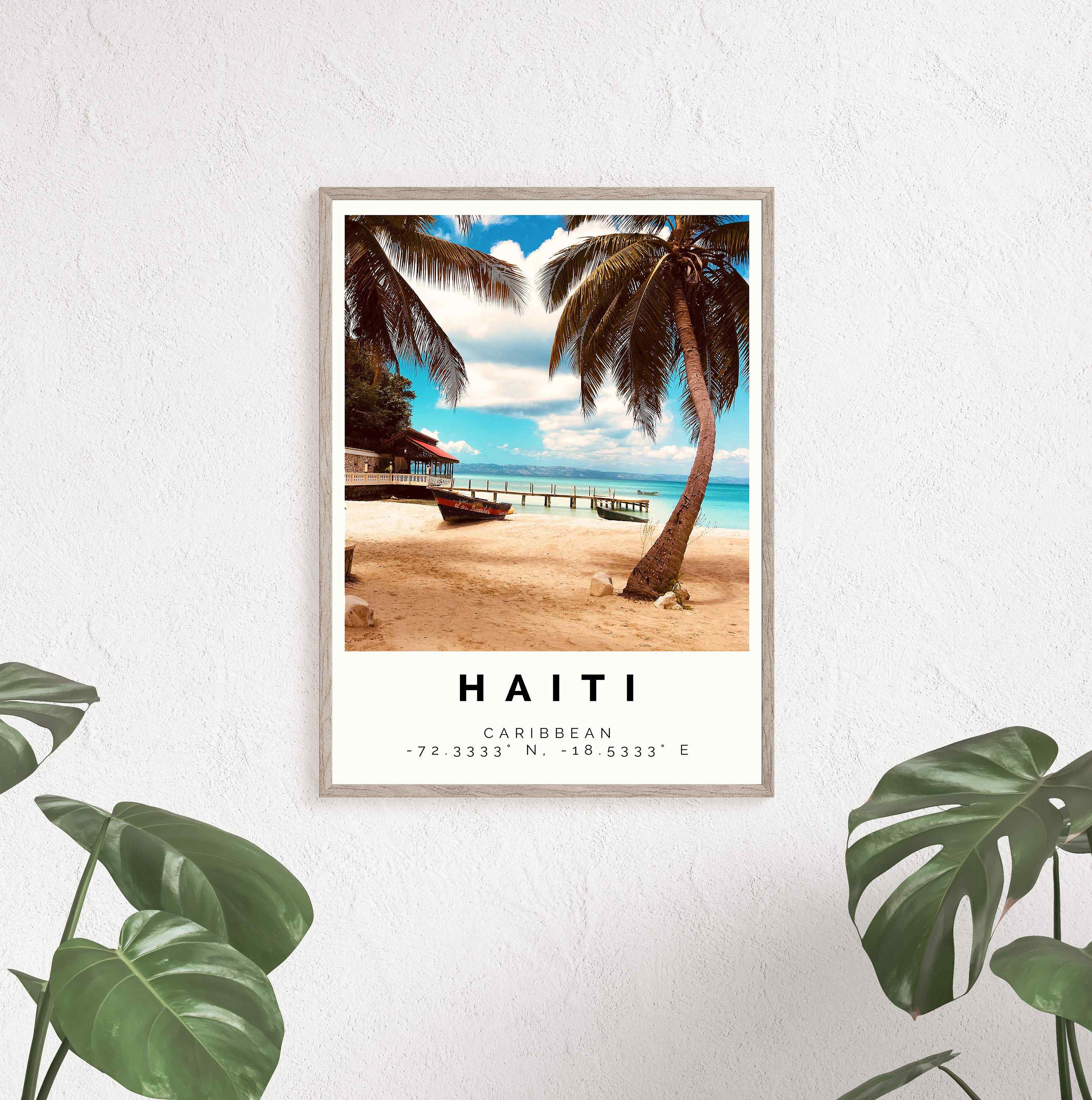 Haiti Poster Colorful Print Haiti Wall Art Haiti Photo - Etsy