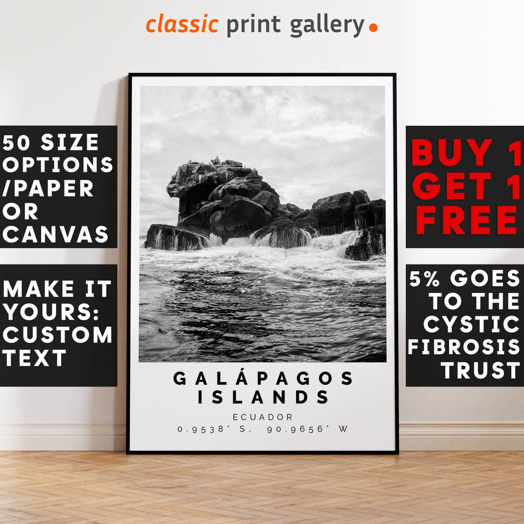 Galapagos Islands Poster, Galapagos Islands Print, Galapagos Islands ...