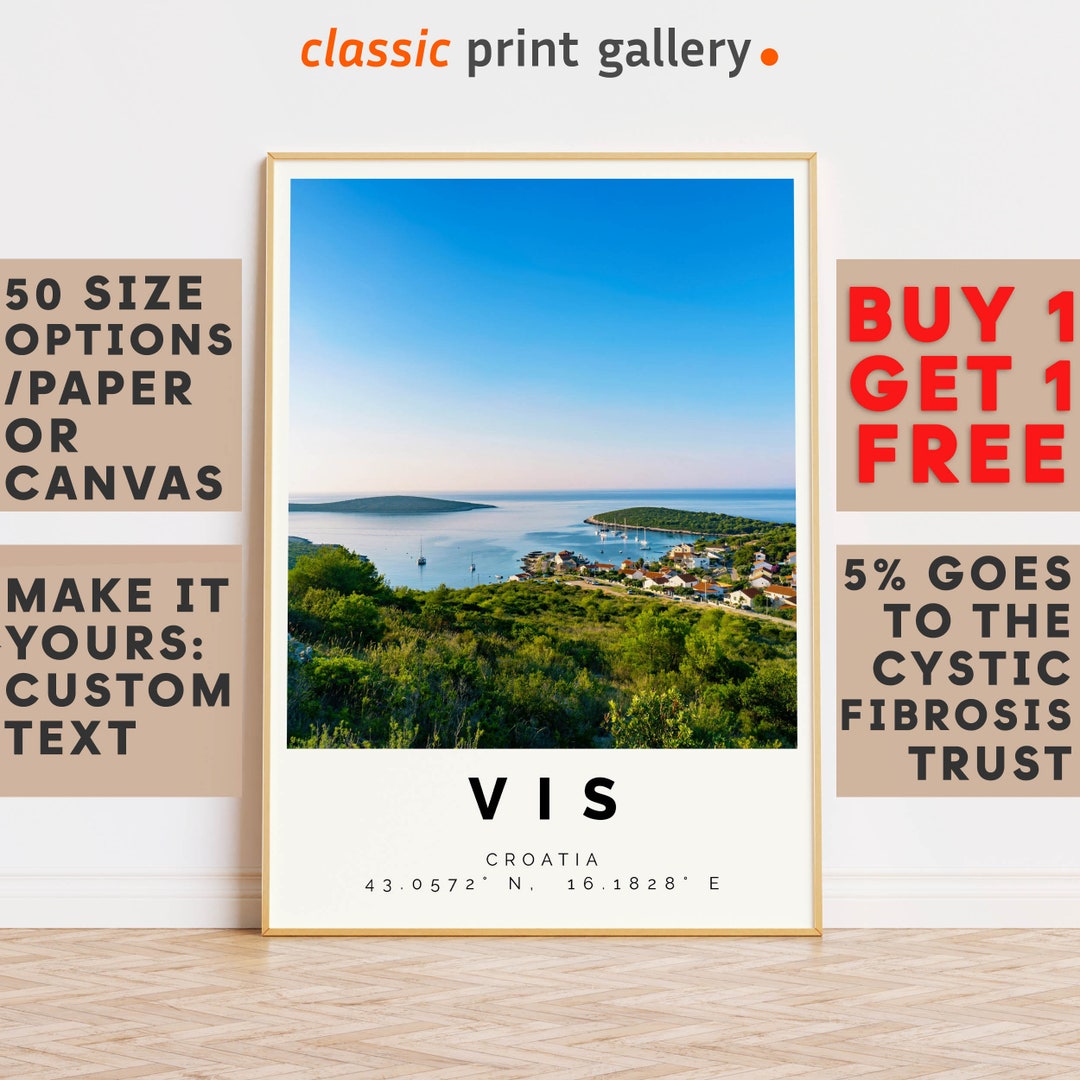 Vis Poster Colorful Print, Vis Wall Art, Vis Photo Decor, Vis Gift ...