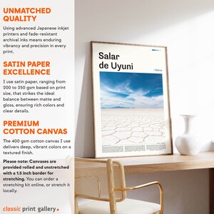 Salar De Uyuni Print, Salar De Uyuni Wall Art, Salar De Uyuni Color ...