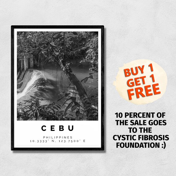 Cebu Poster Cebu Print Cebu Photo Cebu Travel Travel Gift - Etsy