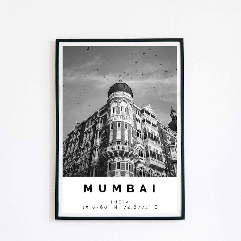 Mumbai Poster Mumbai Print Mumbai Photo Mumbai Wall Art - Etsy
