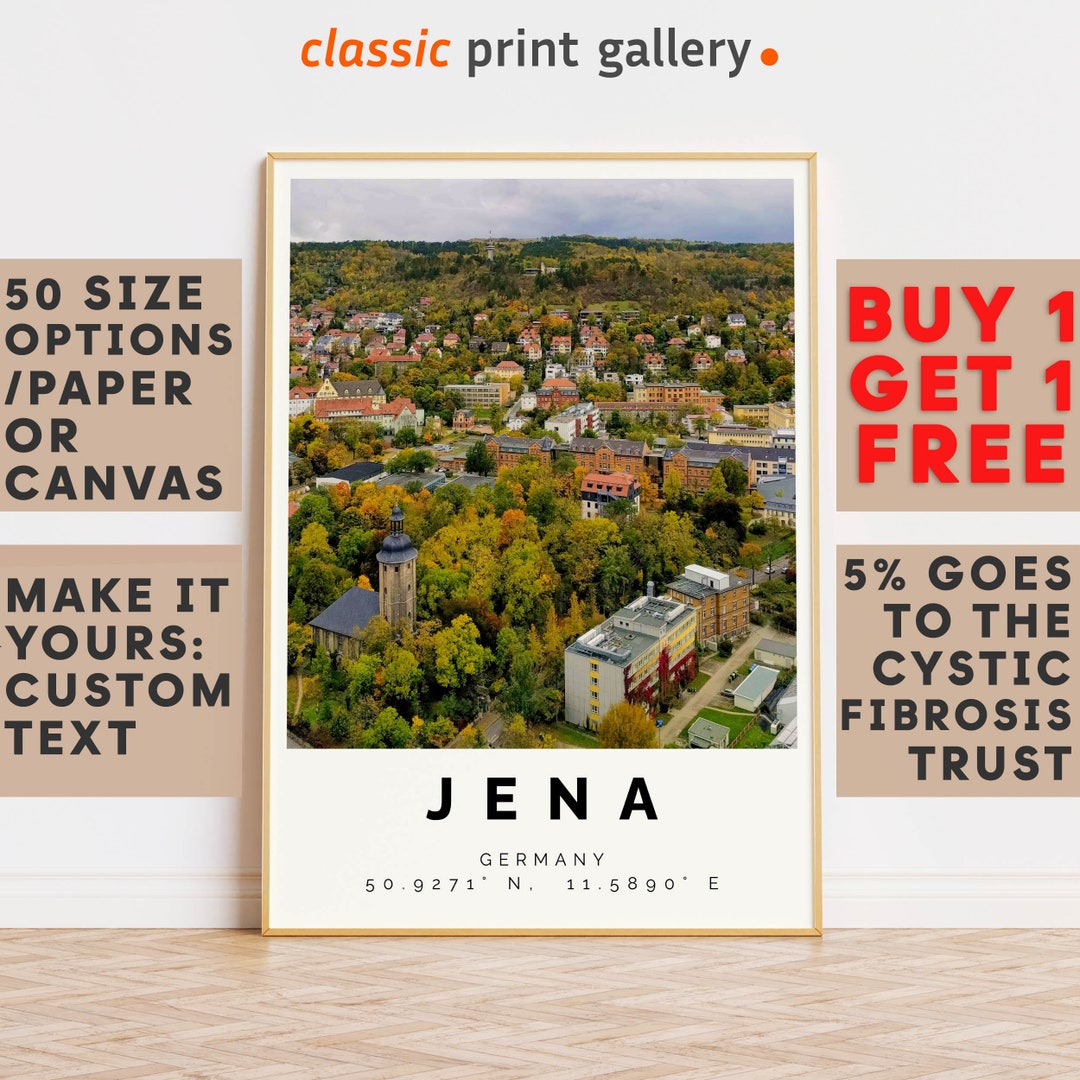 Jena Poster Colorful Print, Jena Wall Art, Jena Photo Decor, Jena Gift ...