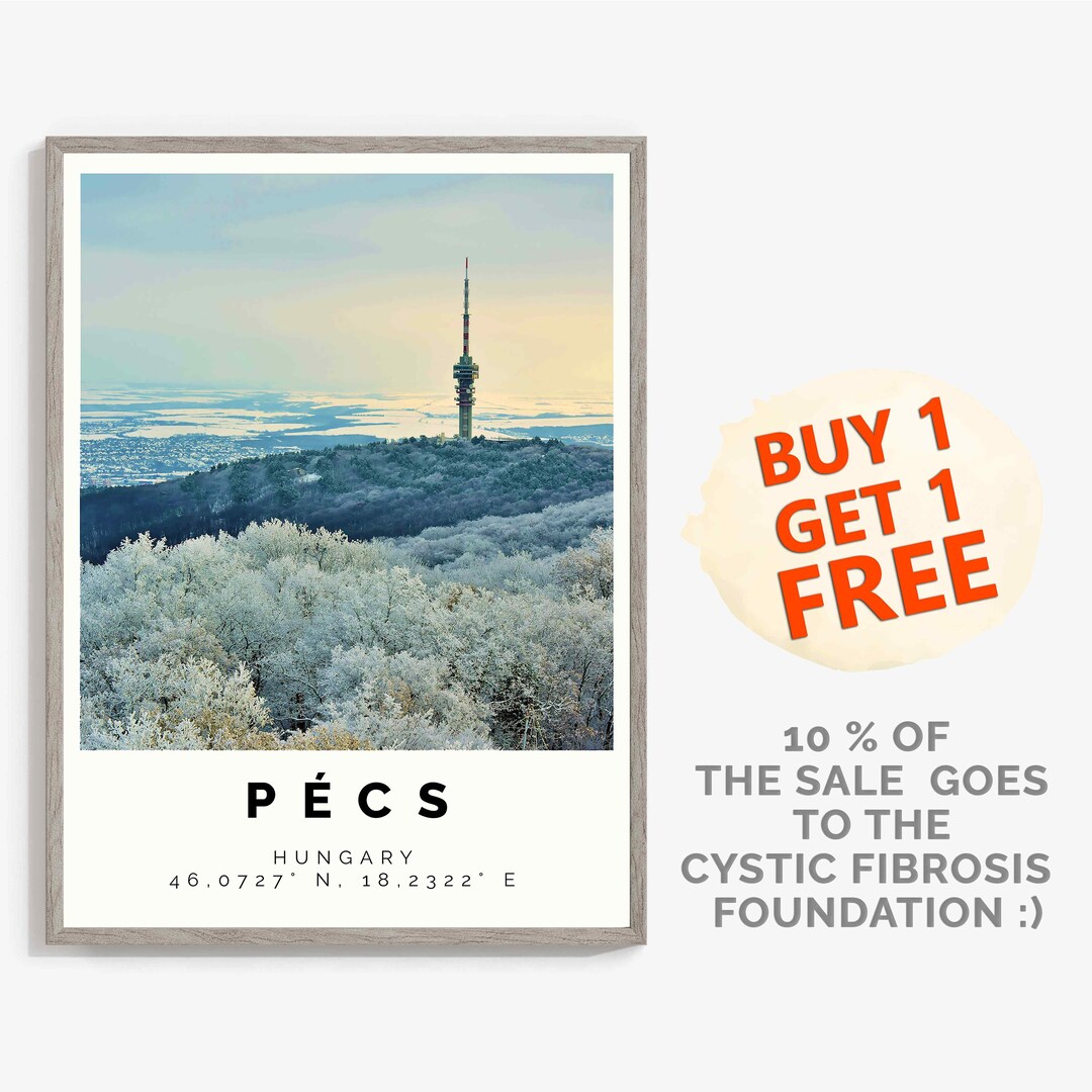 Pécs Poster Colorful Print Pécs Wall Art Pécs Photo Decor - Etsy UK