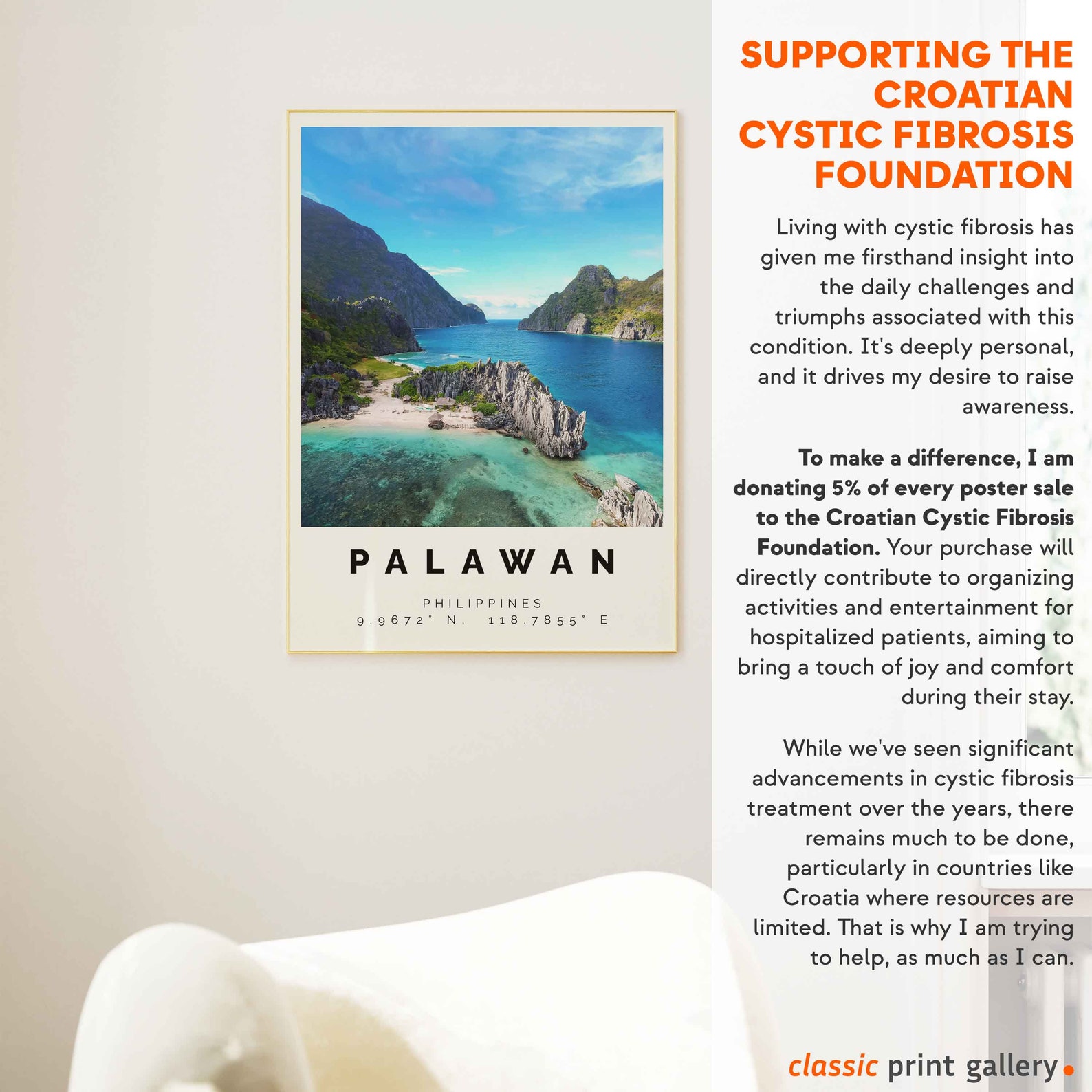 Palawan Poster Colorful Print, Palawan Wall Art, Palawan Photo Decor ...