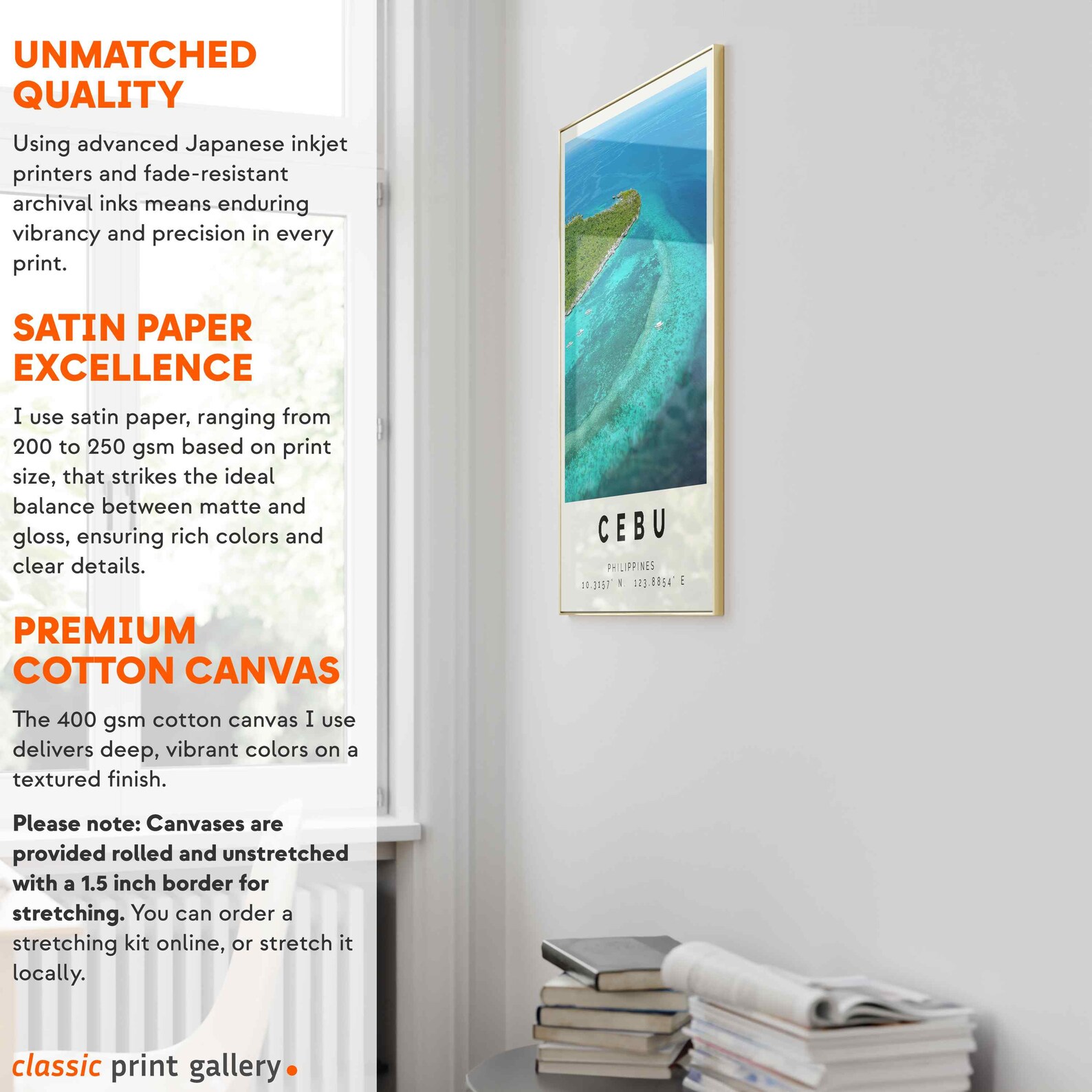 Cebu Poster Colorful Print, Cebu Wall Art, Cebu Photo Decor, Cebu Gift ...