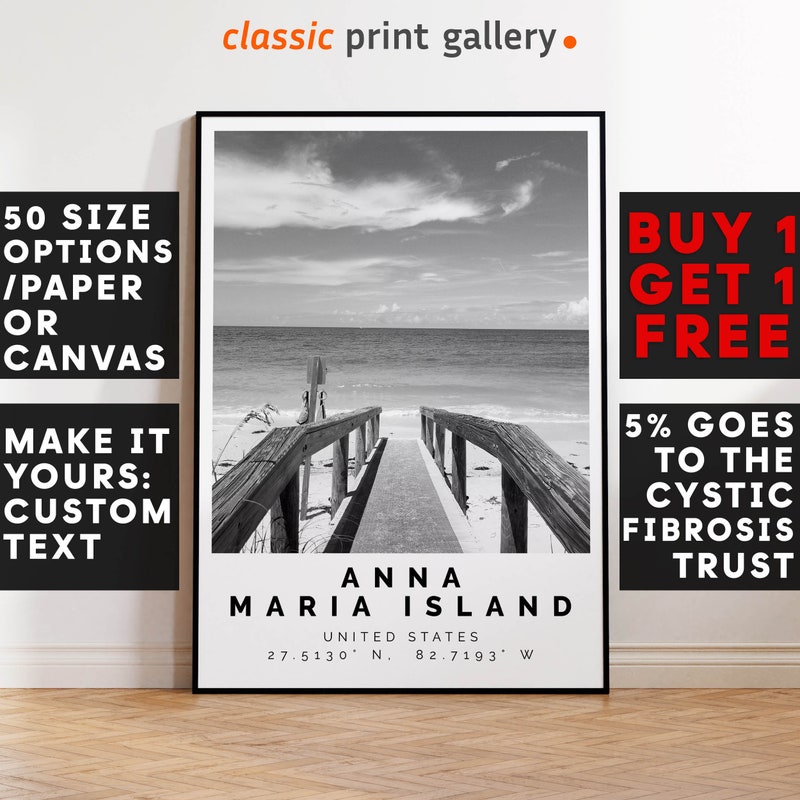 Anna Maria Island Print - Etsy