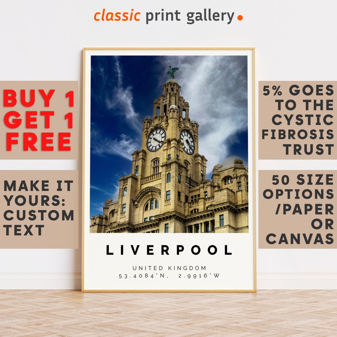 Liverpool Print,liverpool Wall Art,liverpool Colorful Poster ...