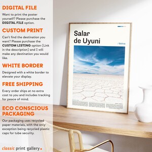 Salar De Uyuni Print, Salar De Uyuni Wall Art, Salar De Uyuni Color ...