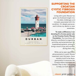 Durban Poster Colorful Print, Durban Wall Art, Durban Photo Decor, Gift ...