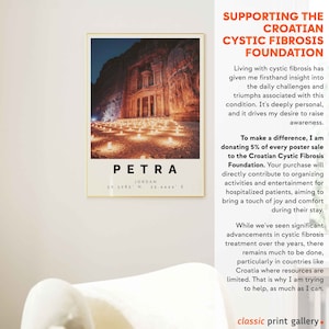 Petra Poster Colorful Print, Petra Wall Art, Petra Photo Decor, Petra ...