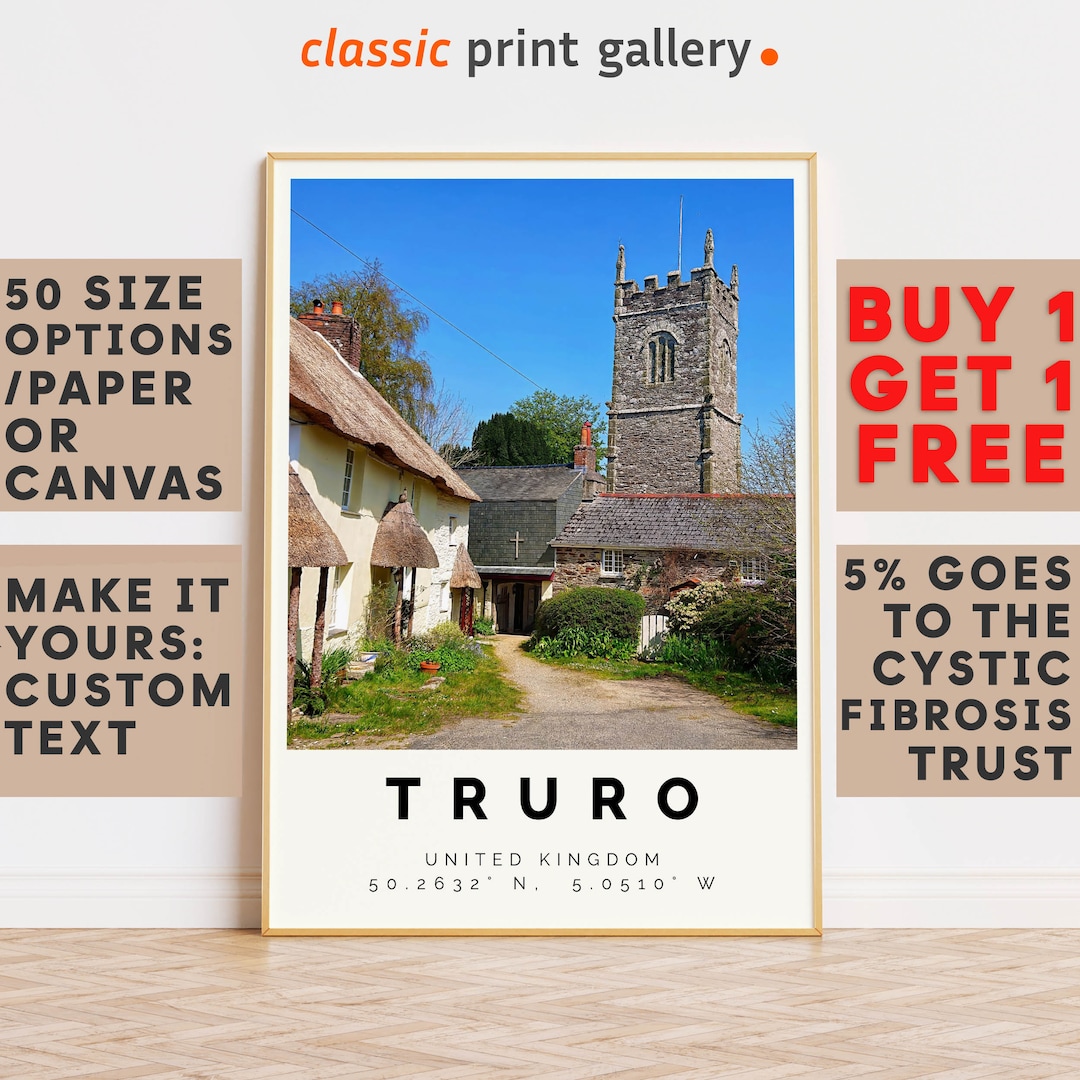 Truro Poster Colorful Print, Truro Wall Art, Truro Photo Decor, Truro ...