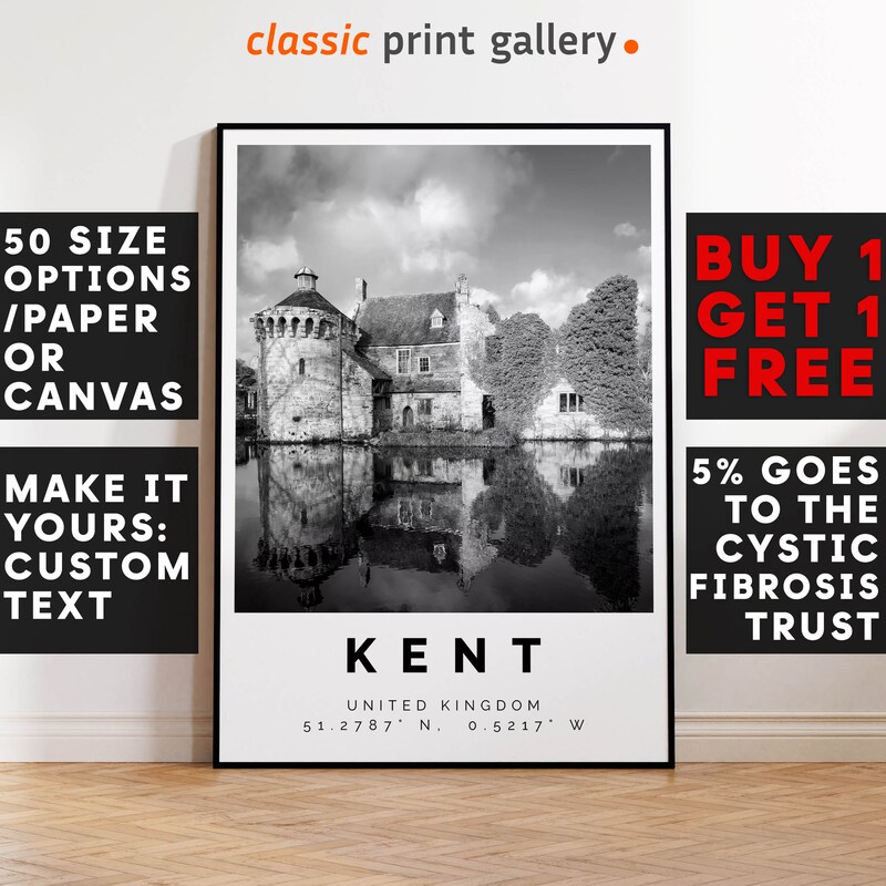 Kent Poster - Etsy UK