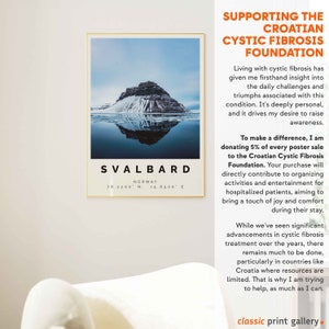 Svalbard Poster Colorful Print, Svalbard Wall Art, Svalbard Photo Decor ...