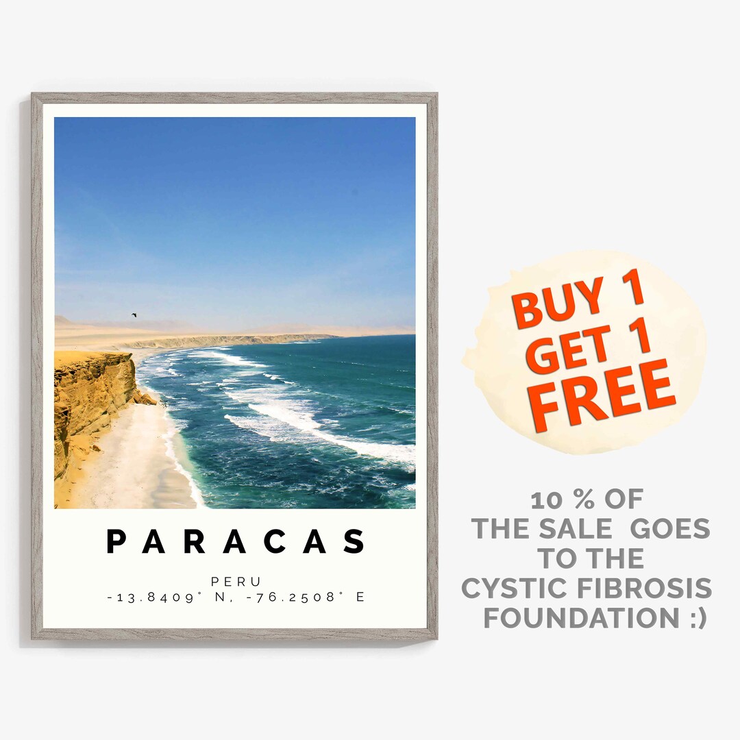Paracas Poster Colorful Print Paracas Wall Art Paracas Photo - Etsy