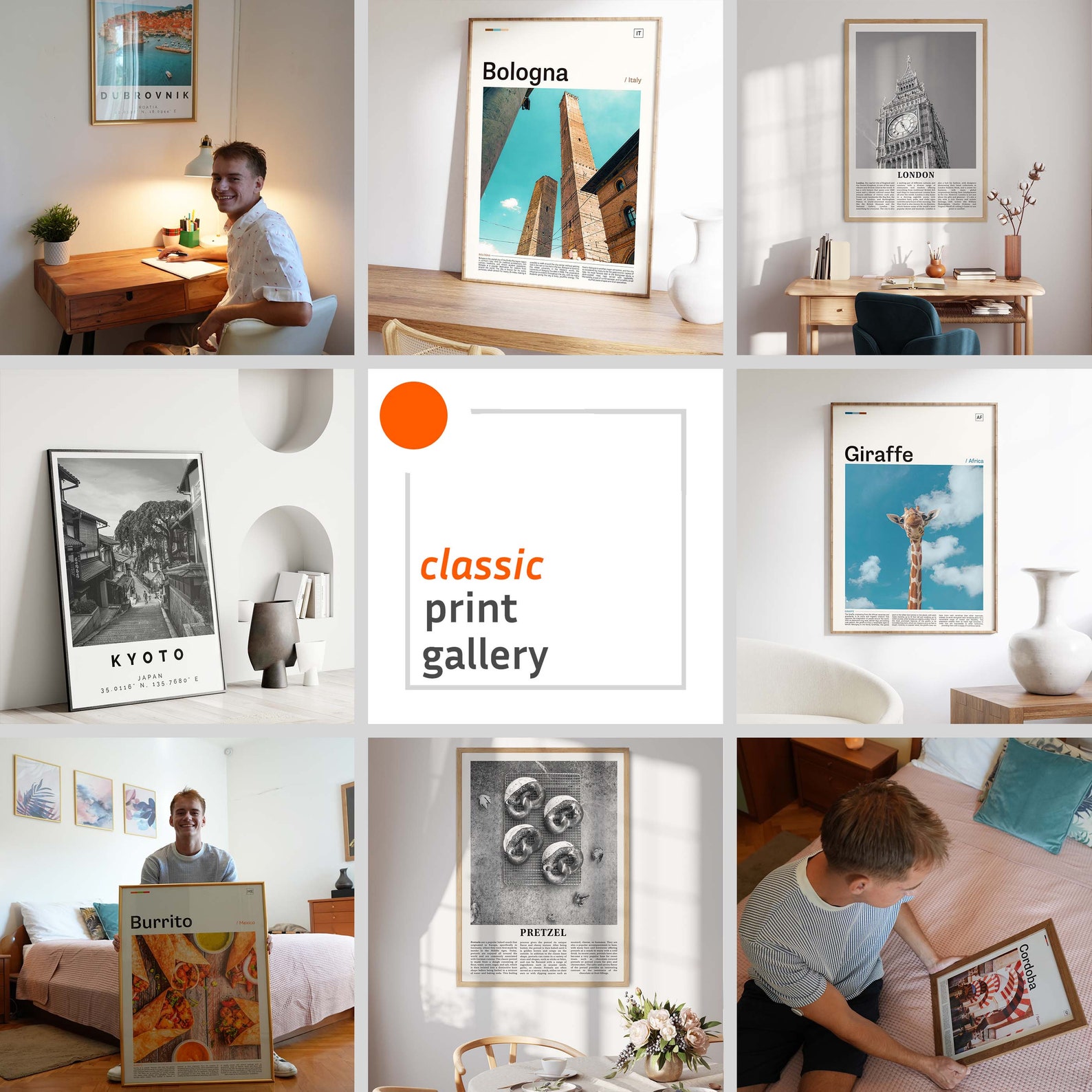 Sandakan Poster Colorful Print, Sandakan Wall Art, Sandakan Photo Decor ...
