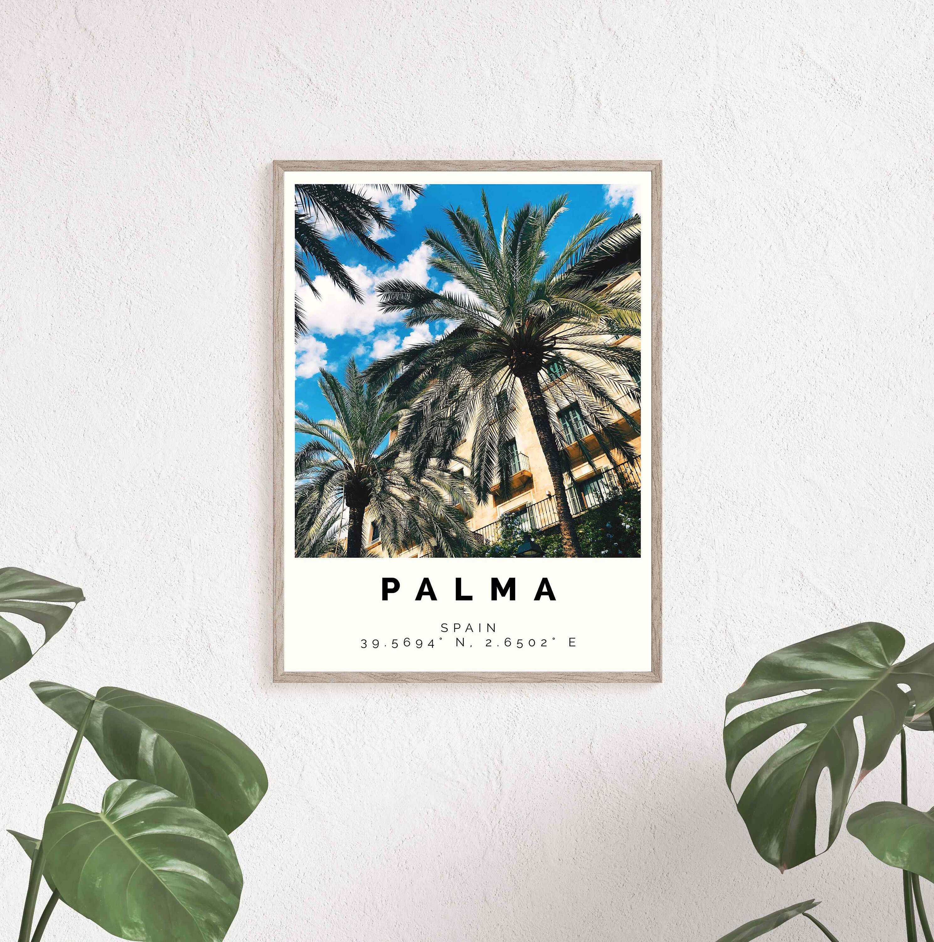 Palma Poster Colorful Print Palma Wall Art Palma Photo - Etsy