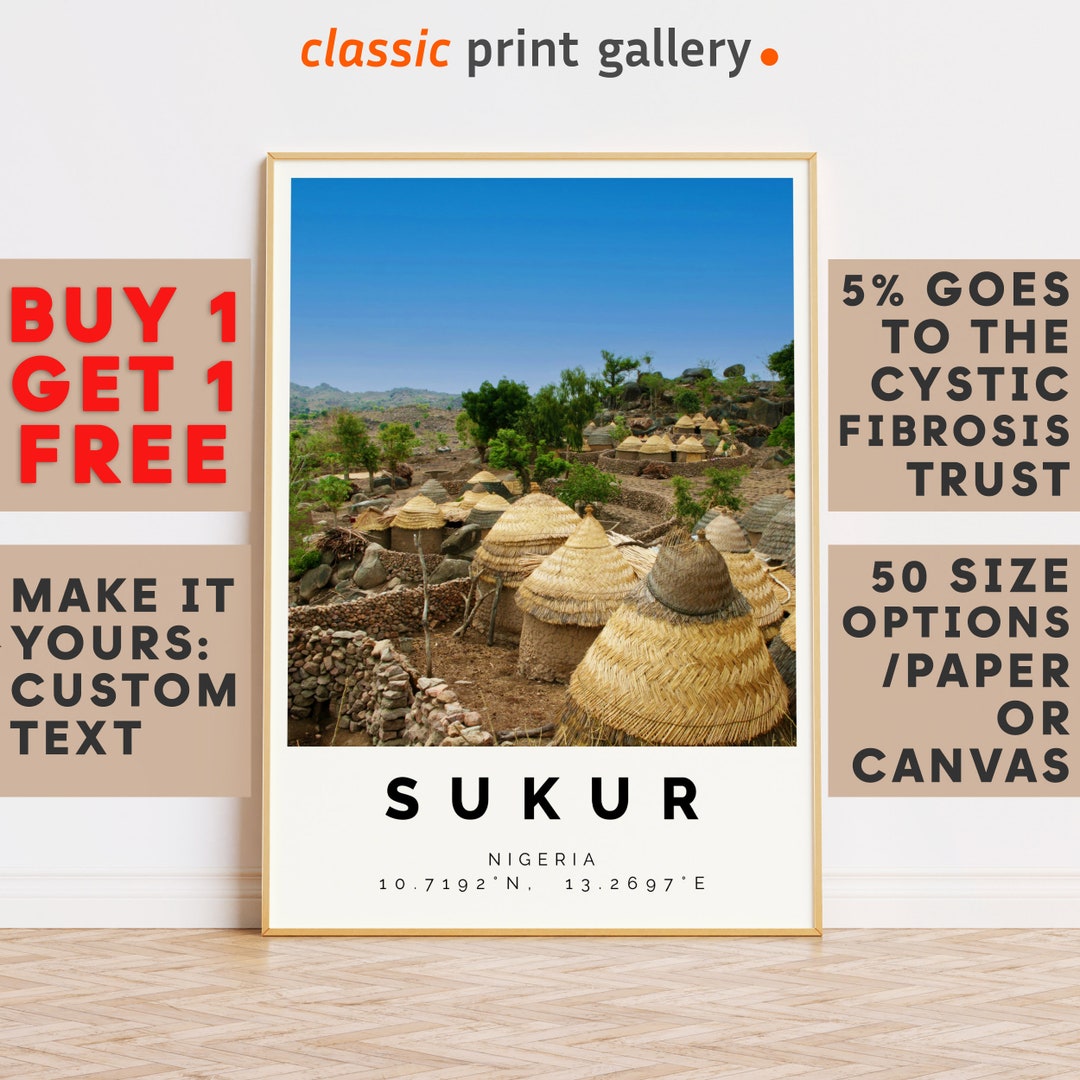 Sukur Print,sukur Wall Art,sukur Colorful Poster,personalized Birthday ...
