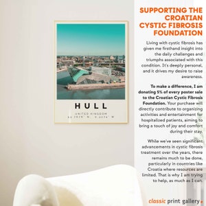 Hull Poster Colorful Print, Hull Wall Art, Hull Photo Decor, Hull Gift ...