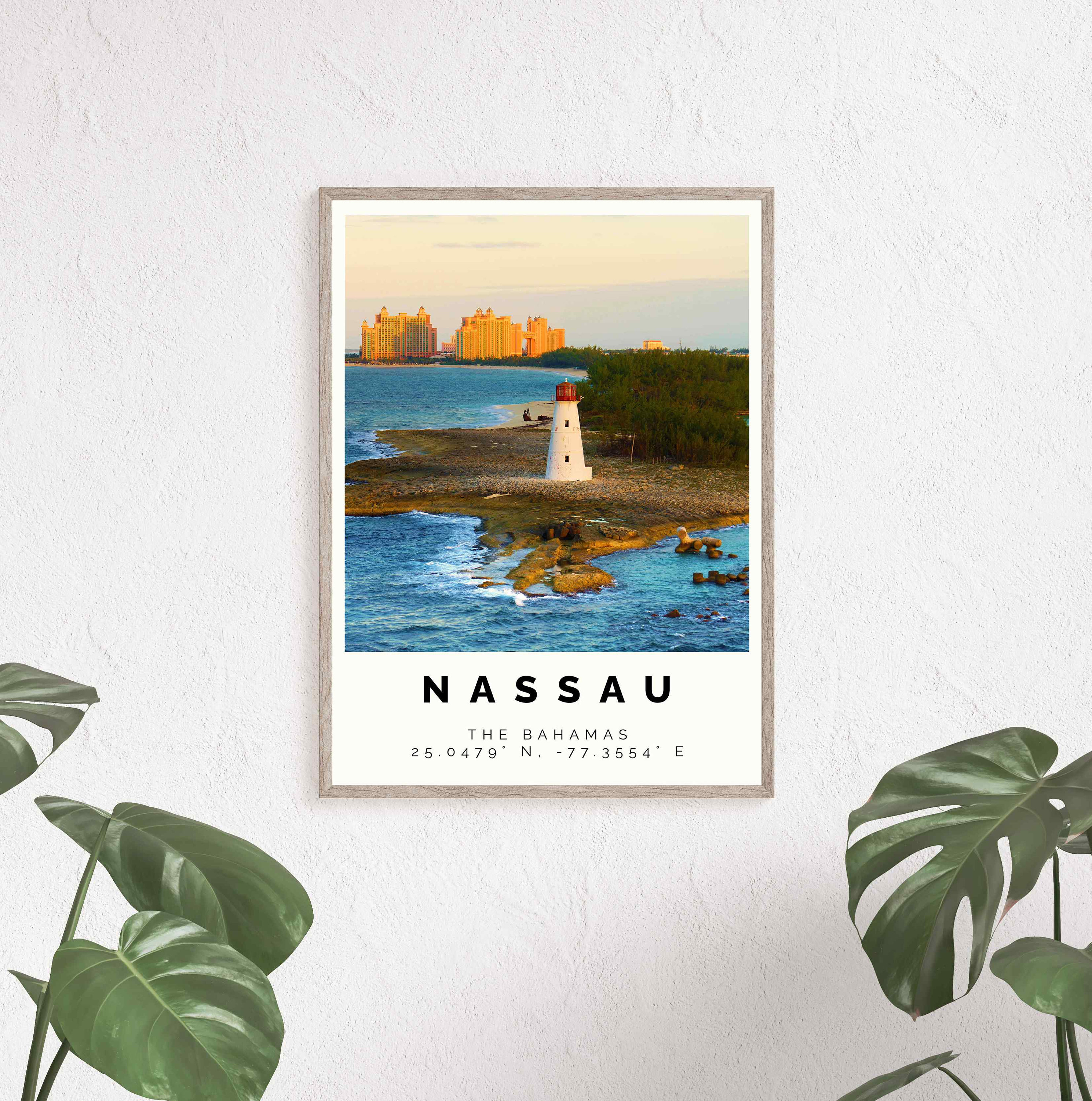Nassau Poster Colorful Print Nassau Wall Art Nassau Photo - Etsy
