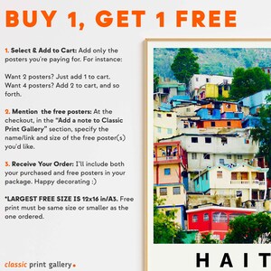 Haiti Poster Colorful Print, Haiti Wall Art, Haiti Photo Decor, Haiti ...