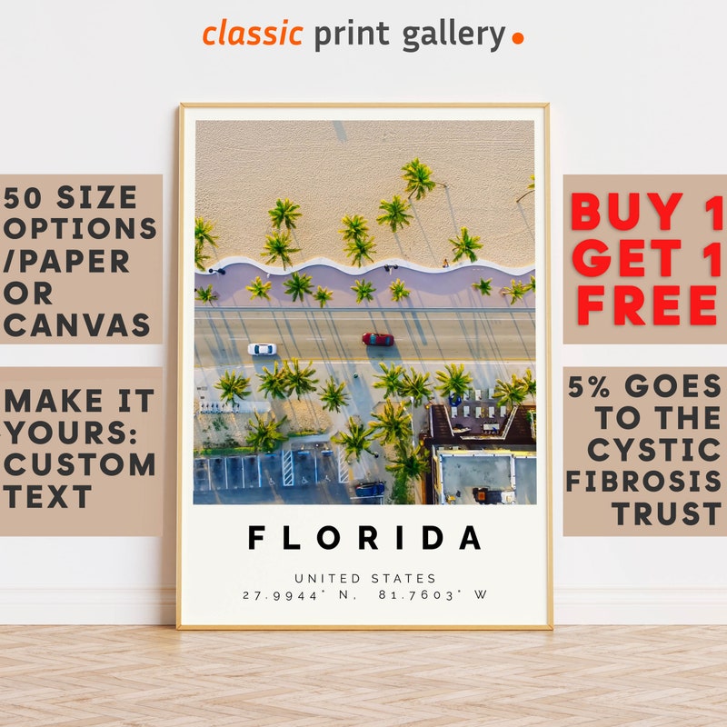 Florida Posters - Etsy