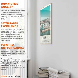Hull Poster Colorful Print, Hull Wall Art, Hull Photo Decor, Hull Gift ...
