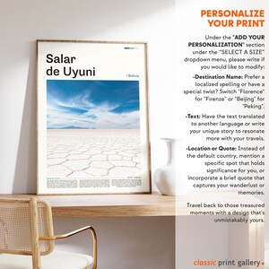 Salar De Uyuni Print, Salar De Uyuni Wall Art, Salar De Uyuni Color ...