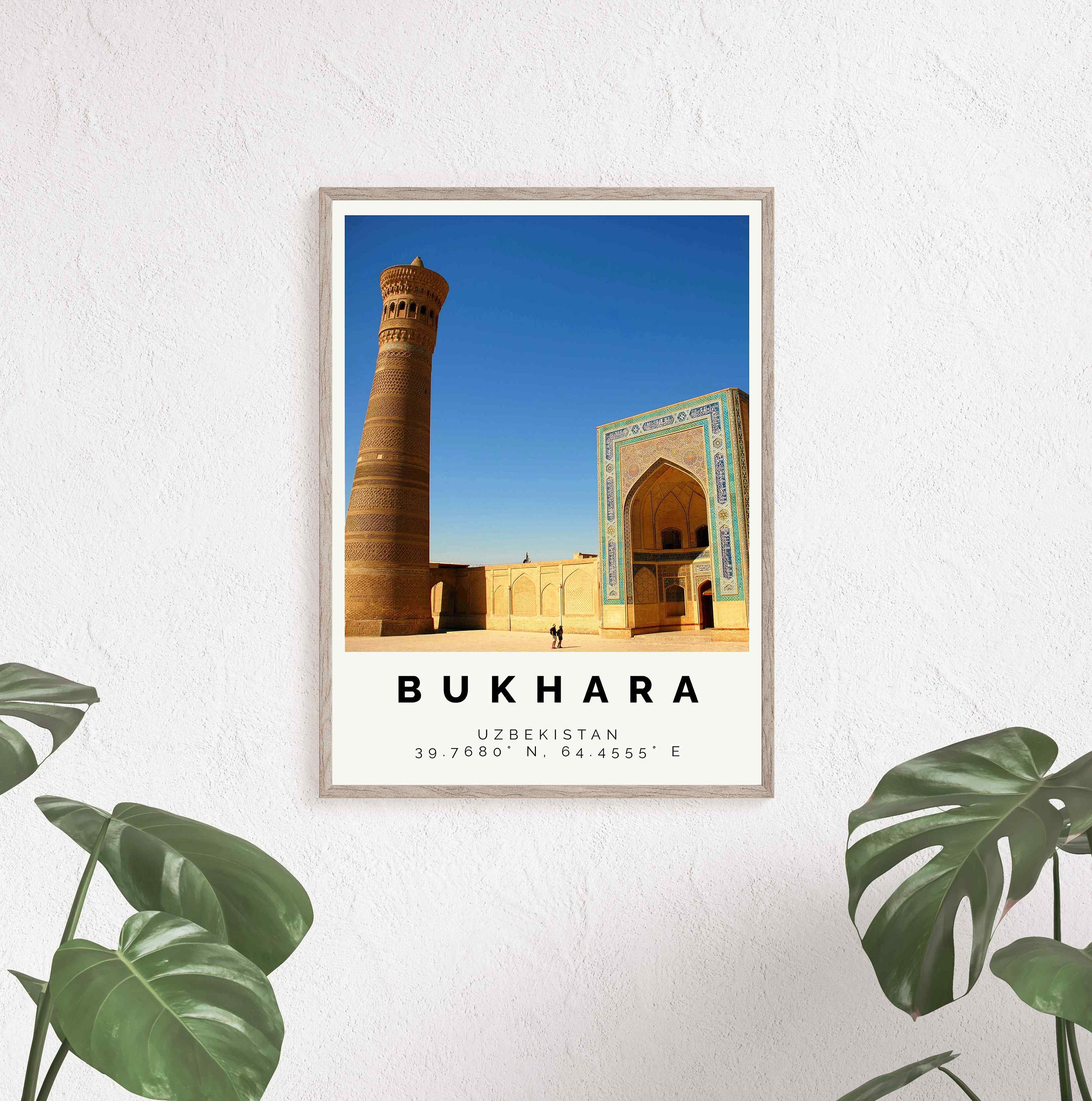 Bukhara Poster Colorful Print Bukhara Wall Art Bukhara Photo - Etsy