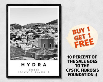 Hydra Wall Art - Etsy