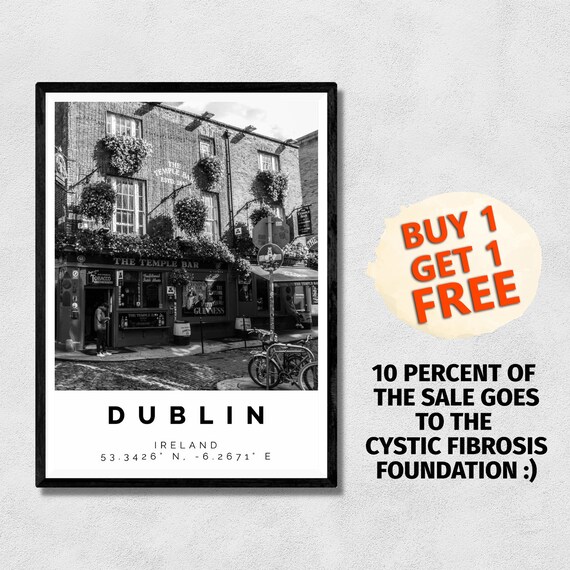 Dublin Poster Dublin Print Dublin Photo Dublin Wall Art - Etsy