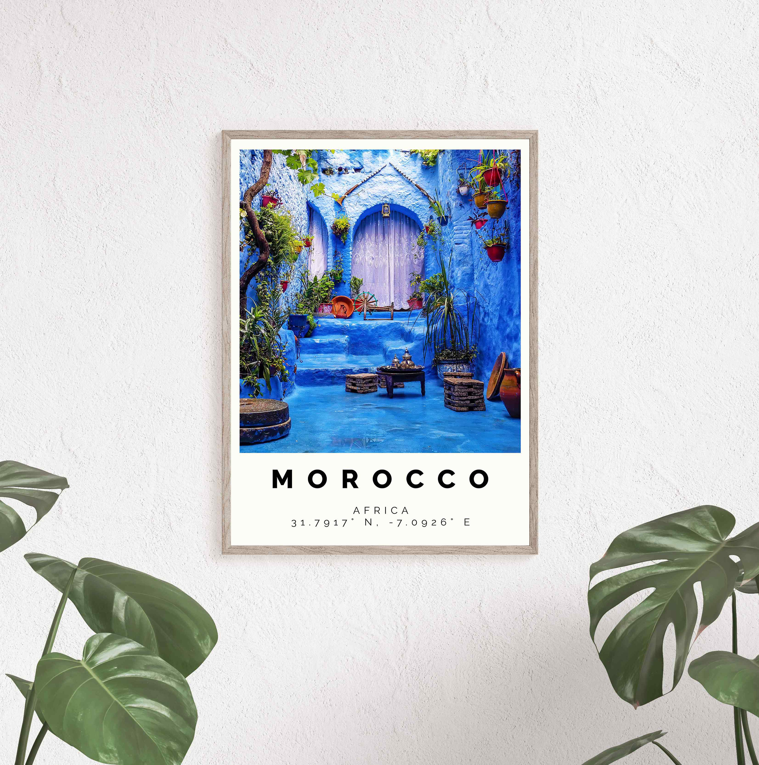 Morocco Poster Colorful Print Morocco Wall Art Morocco Photo - Etsy