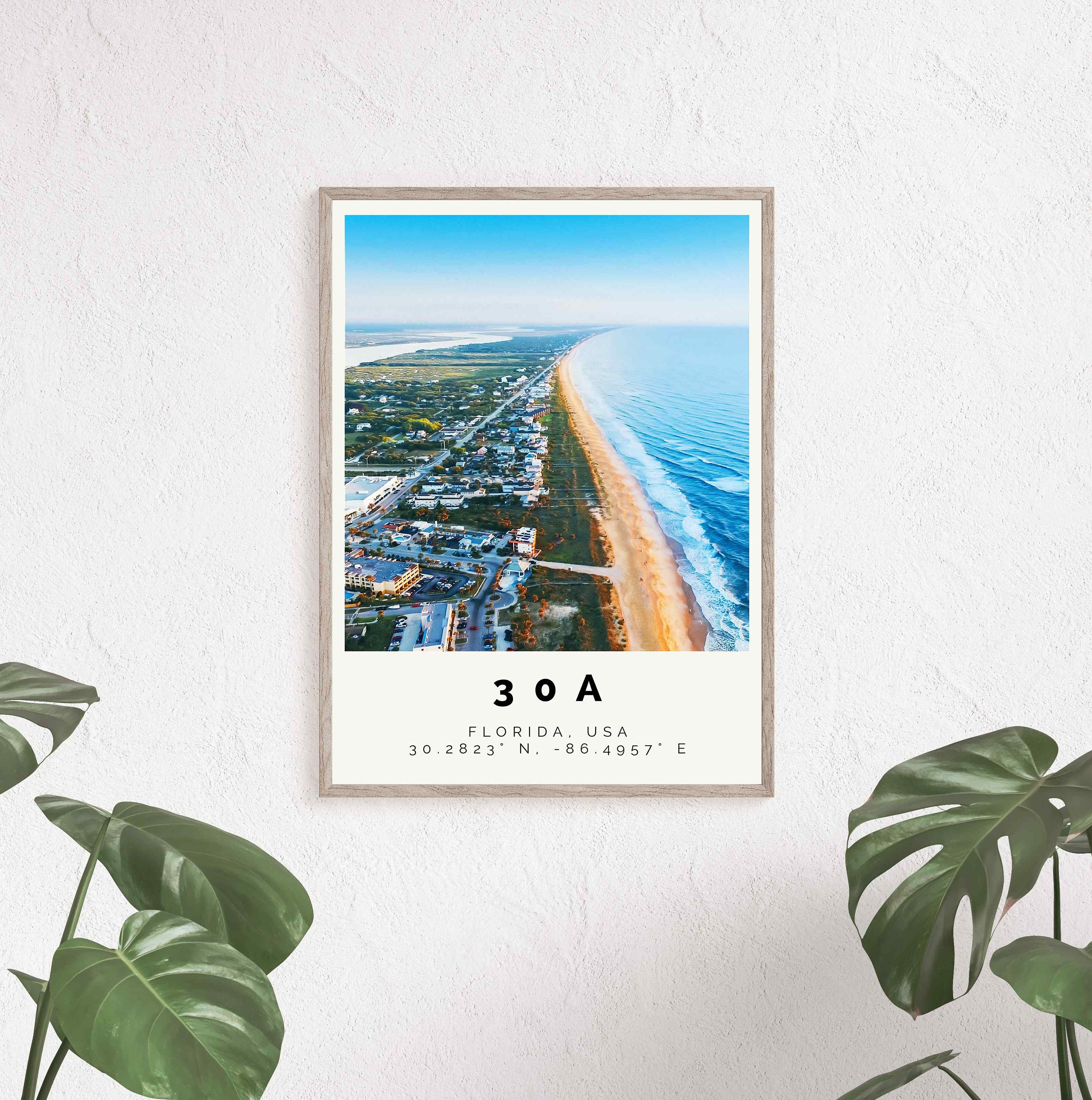 30a Poster Colorful Print 30a Wall Art 30a Photo Decor 30a - Etsy