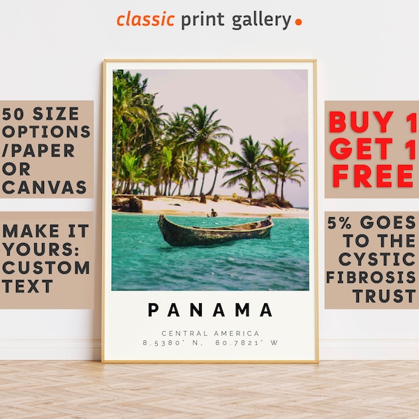 Panama Poster - Etsy UK