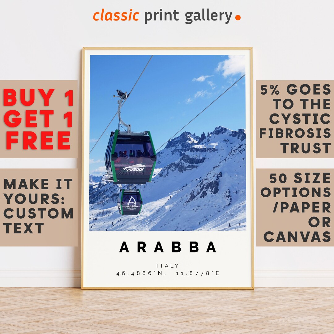 Arabba Print,arabba Wall Art,arabba Colorful Poster,personalized ...