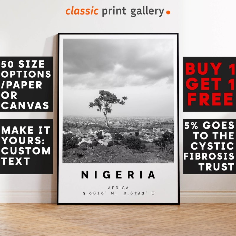Nigeria Poster - Etsy