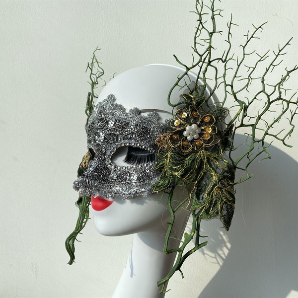 Lace Mask - Etsy