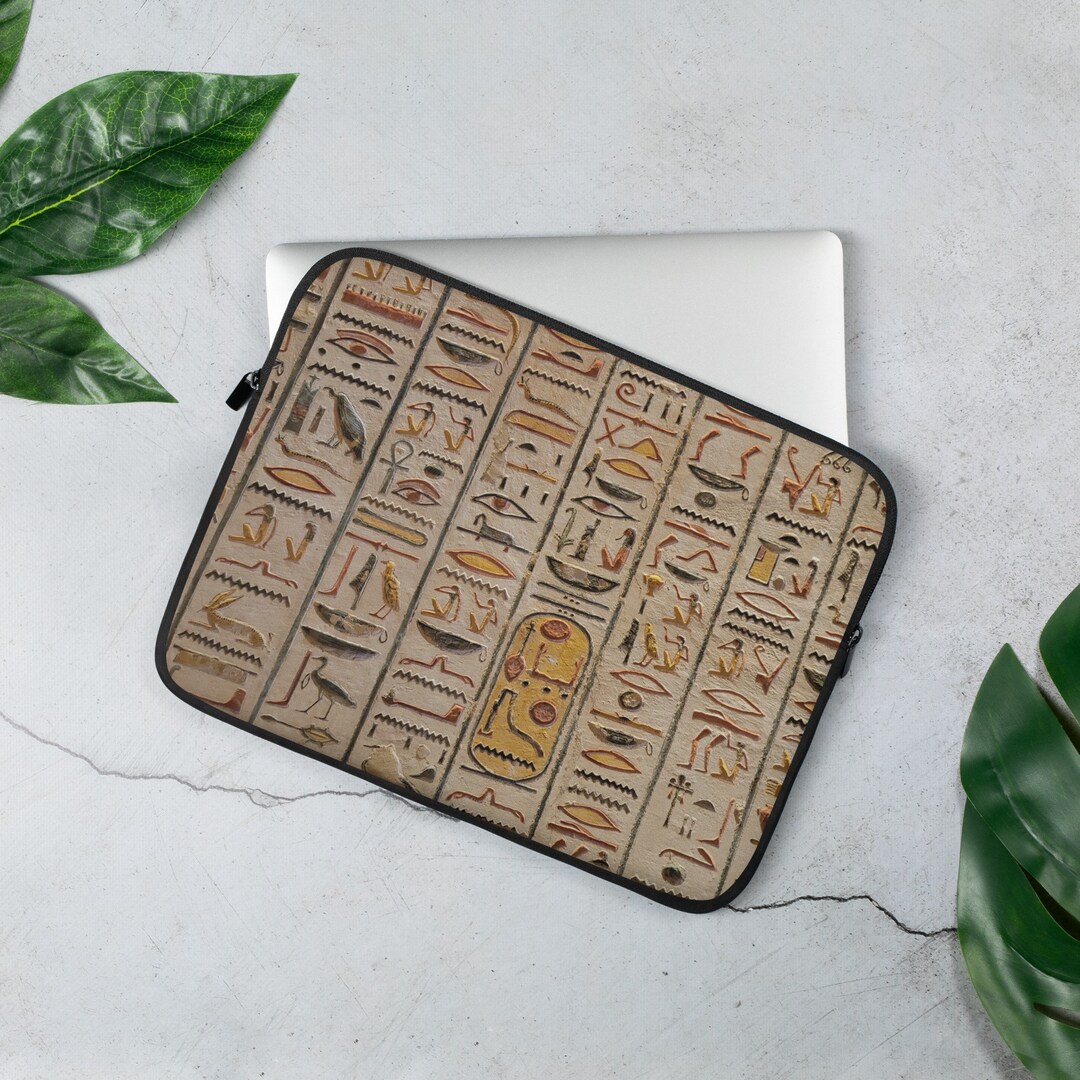 Kemetic Metu Neter (ancient Egypt Hieroglyph) Laptop Sleeve 2 - Etsy