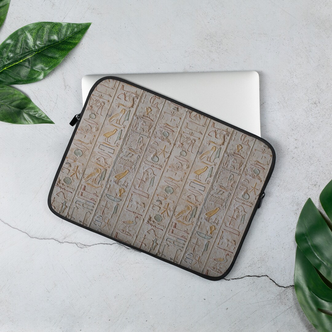 Kemetic Metu Neter (ancient Egypt Hieroglyph) Laptop Sleeve - Etsy